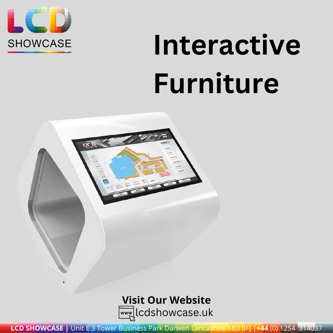 Lcd Showcase on Twitter: "With LCD Showcase's selection of interactive furniture products, you ...