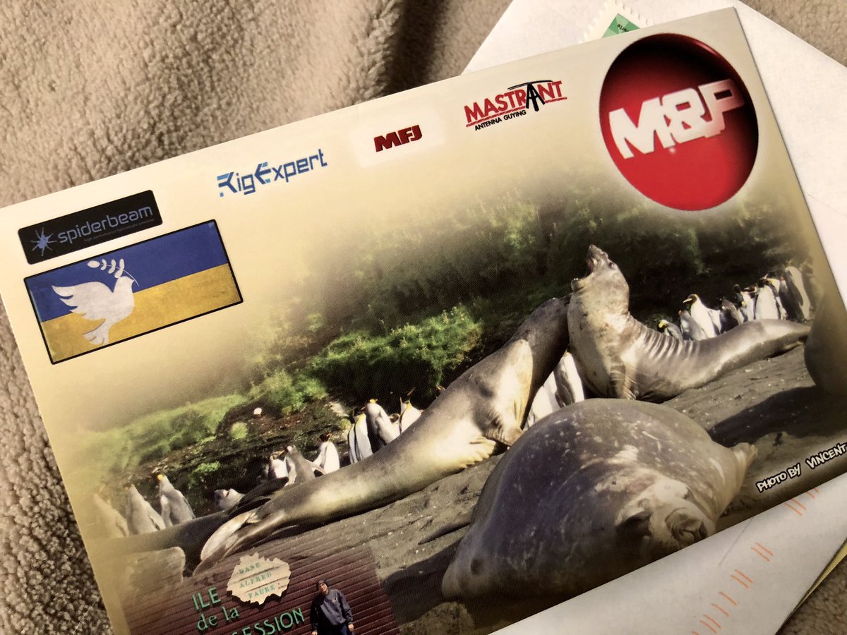 DX World.net on Twitter: "RT @fm5jy: In the mail box today FT8WW Qsl Crozet Tks Paul"