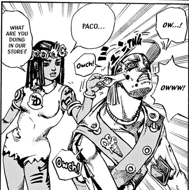 「Another quick thing here, about the girl, I noticed her skin ...