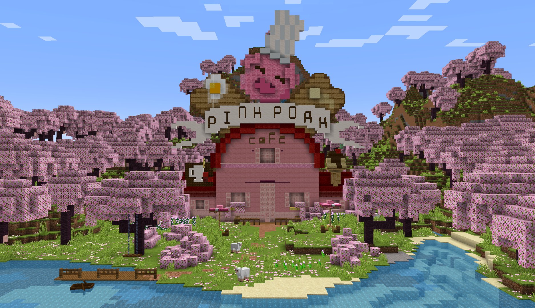 Minecraft Cupcake House