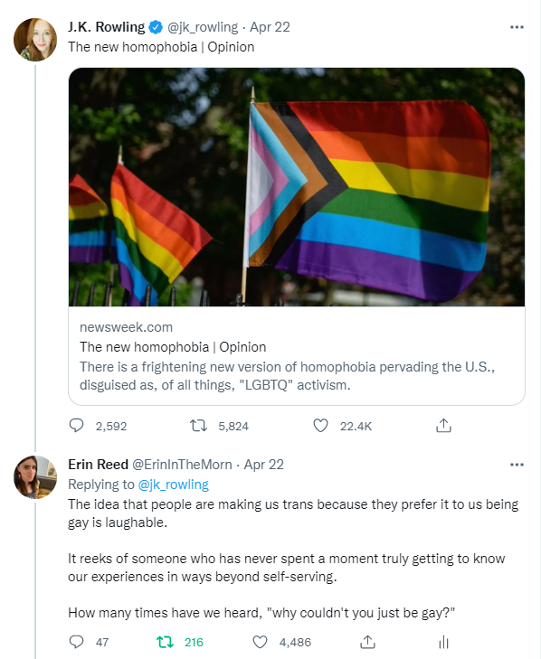 Ram On Twitter Rt Erininthemorn She Also Has Boosted Stories That Say Trans People Are Just
