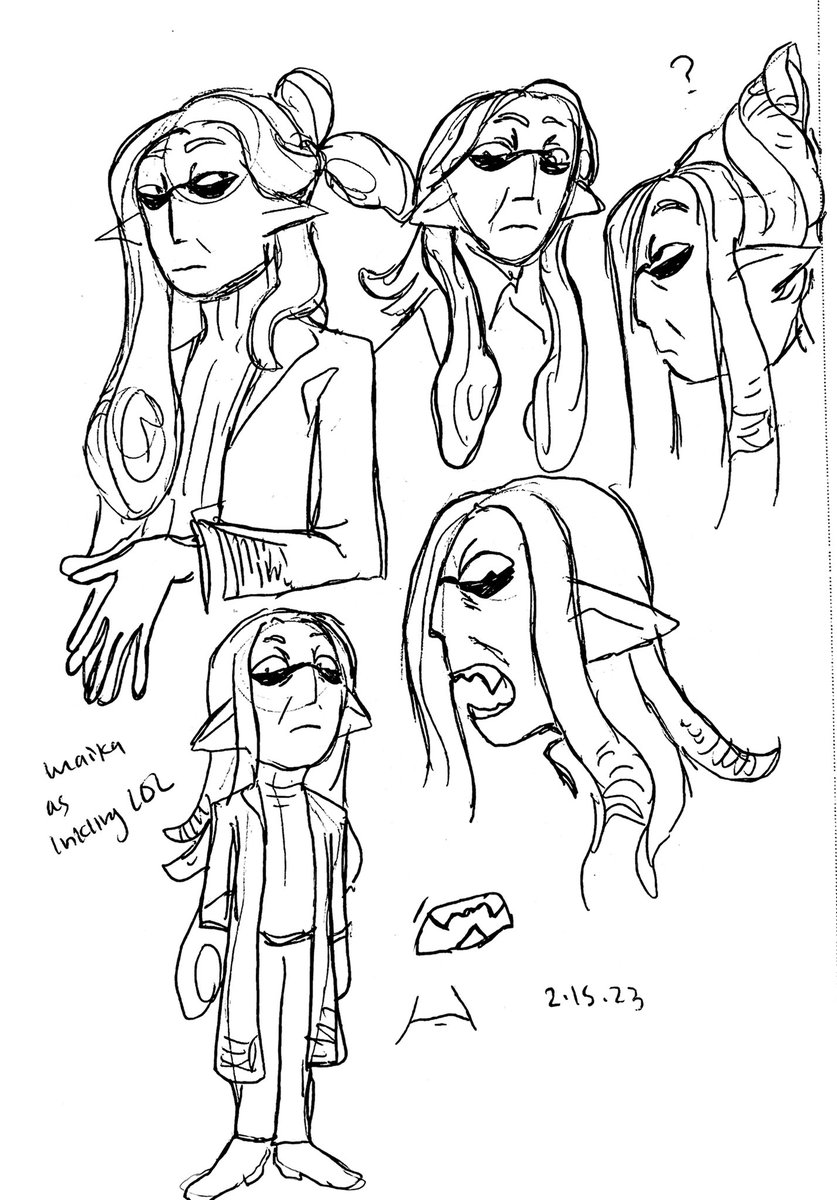 「Time for another round of sketchbook stuff! 」🐙🦑👁️one-eyed Guy enjoyer👁 ...
