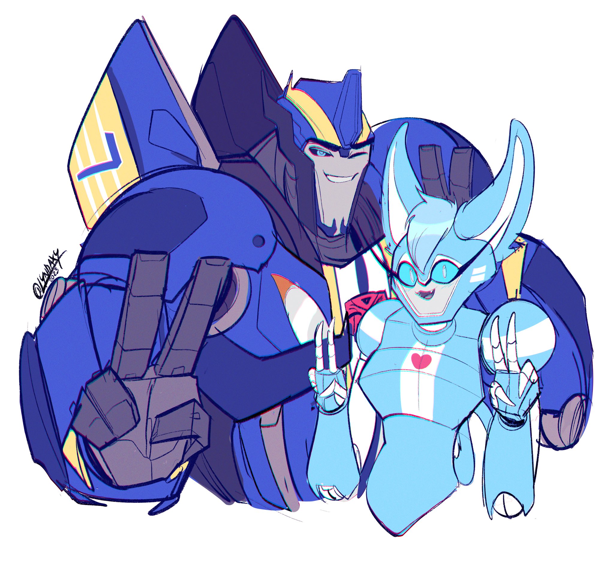 Arcee And Smokescreen