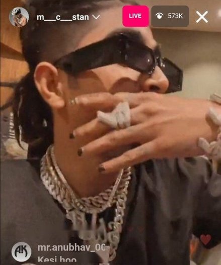 𝙄𝙇𝙇𝙀𝙂𝘼𝙇 💫 on Twitter: "Highest Views of #MCStan instagram live is 573k #BiggBoss16 #MCStanArmy ...