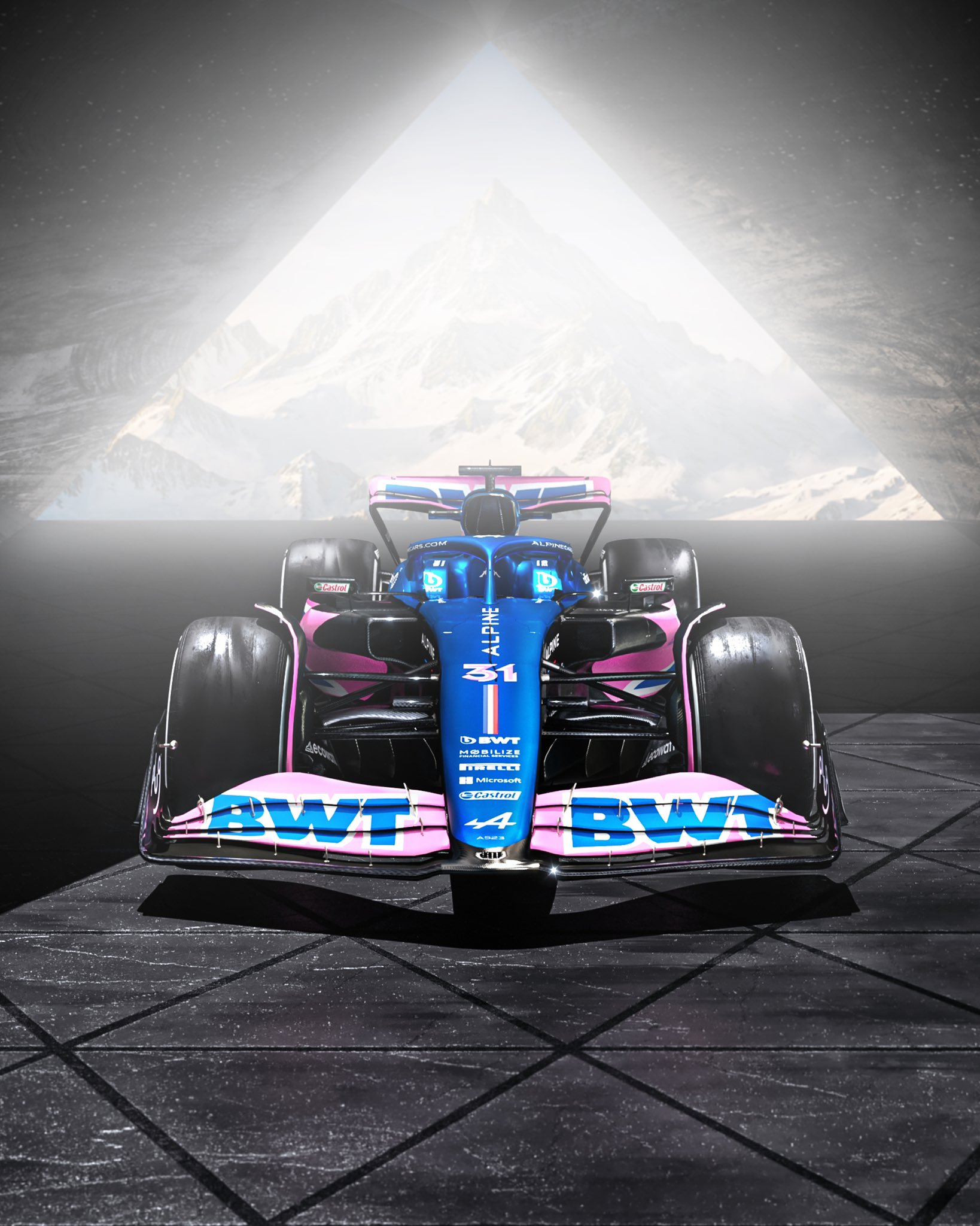 Alpine Car Wallpaper