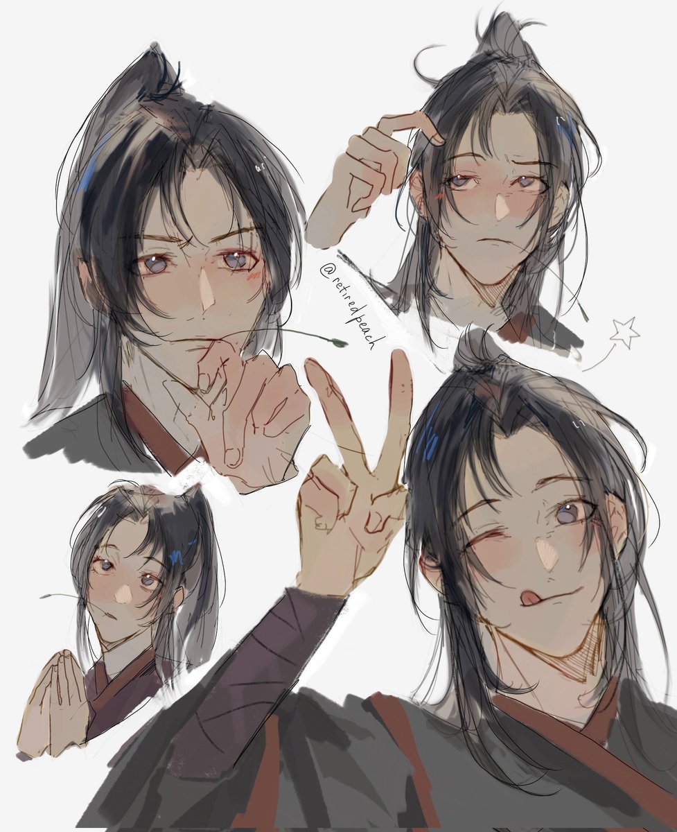 Anti-stress wwx sketches #mdzs https://t.co/VNshbdAxDh