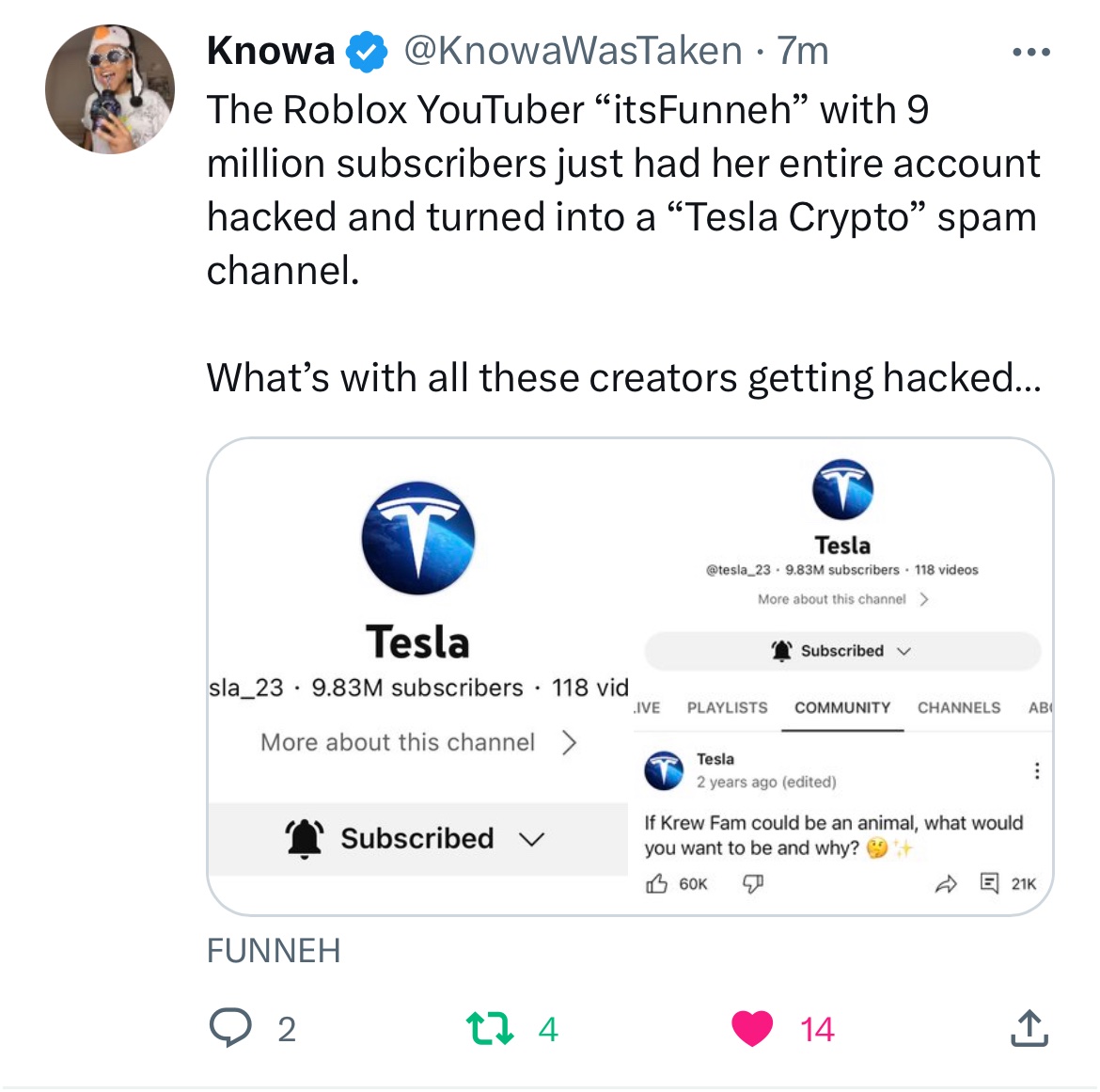 KreekCraft Ravioli on Twitter: "@Roblox_RTC r you gonna credit @KnowaWasTaken 🤔 . I know it’s ...