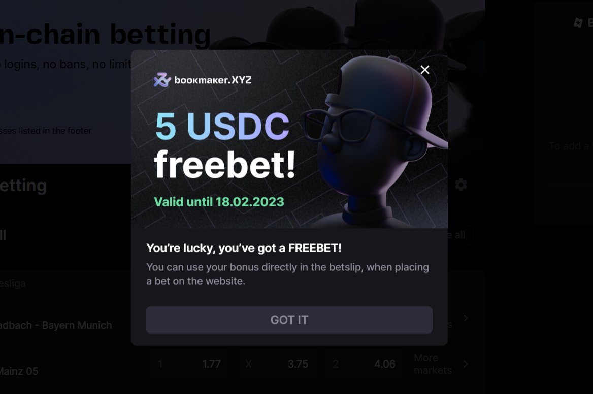 CryptoDuck.bnb on Twitter: "ปัจจุบัน มีแอพที่สร้างบน Azuro อยู่ 2 ตัว 👉 https://bookmaker.xyz ...