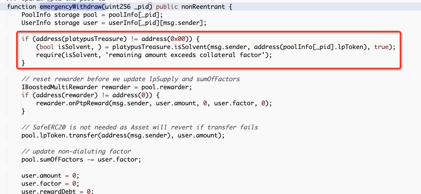 PeckShield Inc. on Twitter: "3/ To illustrate, we use the hack tx: https://t.co/QUfTQvLsyQ and ...