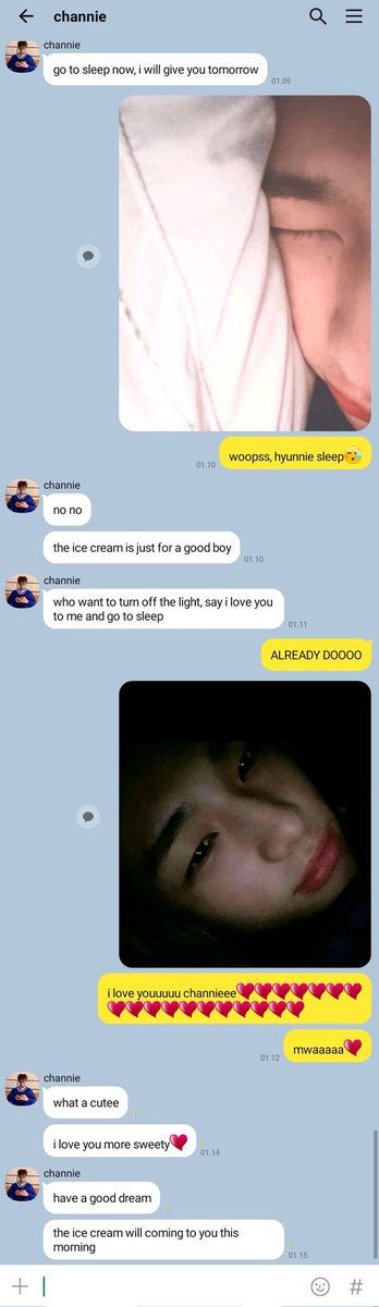 mina-🅴 on Twitter: "chanjin one tweet au —conversation before bed"