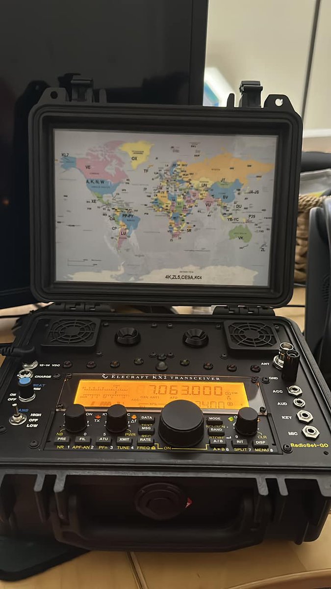 Ham Radio Basics On Twitter Great Setup From Radio Set Go