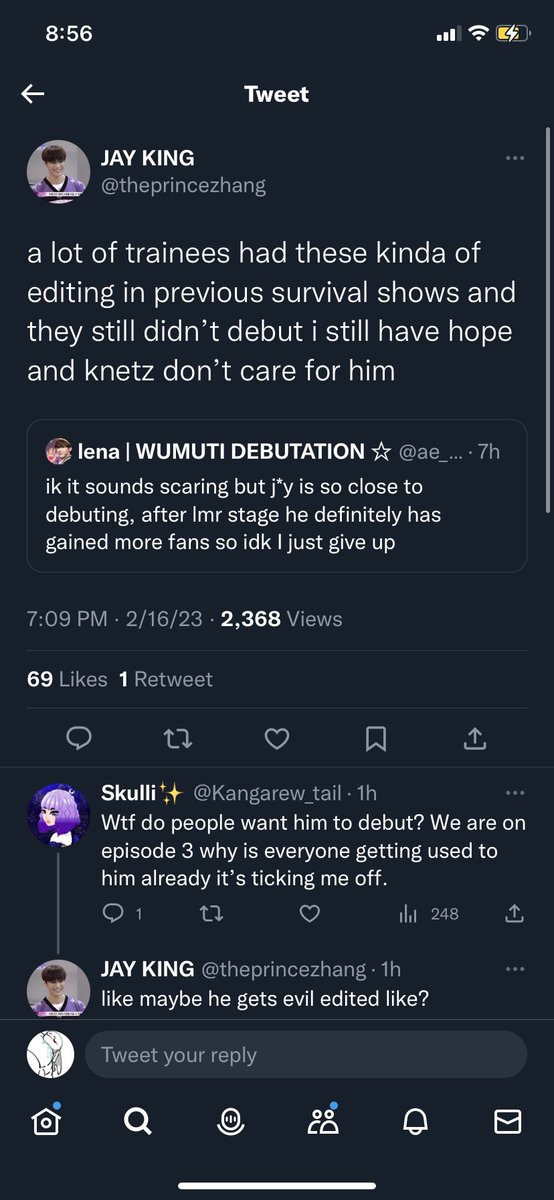 LolipopDream on Twitter: "The op is a Jay anti missing brain cells please support Jay on boys ...