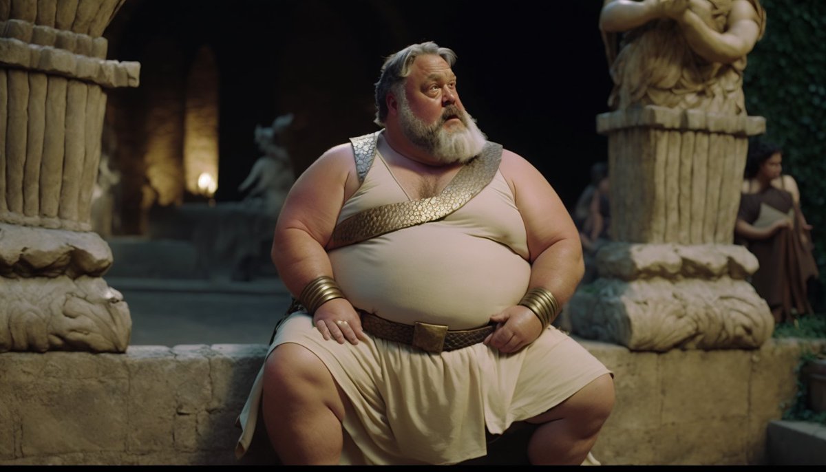 Grandpa Factory on Twitter: "Roman Grandpa experiment, unintended statue pose #MidJourney # ...