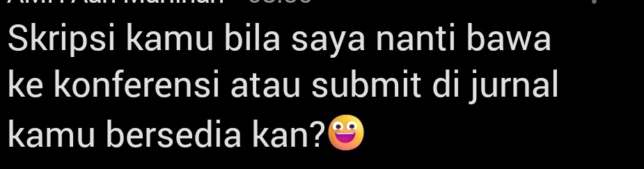 Raph on Twitter: "INI MKSDNY GW PRESENTASI SECARA NASIONAL GTU??? https://t.co/spq4adx76s" / Twitter