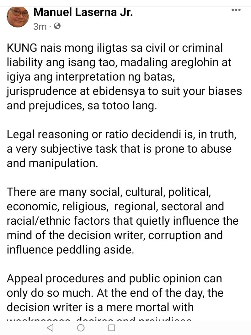 Manuel Laserna Jr. on Twitter: "Read more - https://m.facebook.com/story.php?story_fbid ...