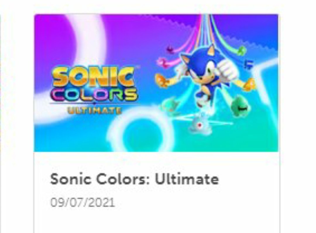 Tom "RecD" Hart Jr. on Twitter: "I just think it's REALLY funny that "The Ultimate Sonic Bundle ...