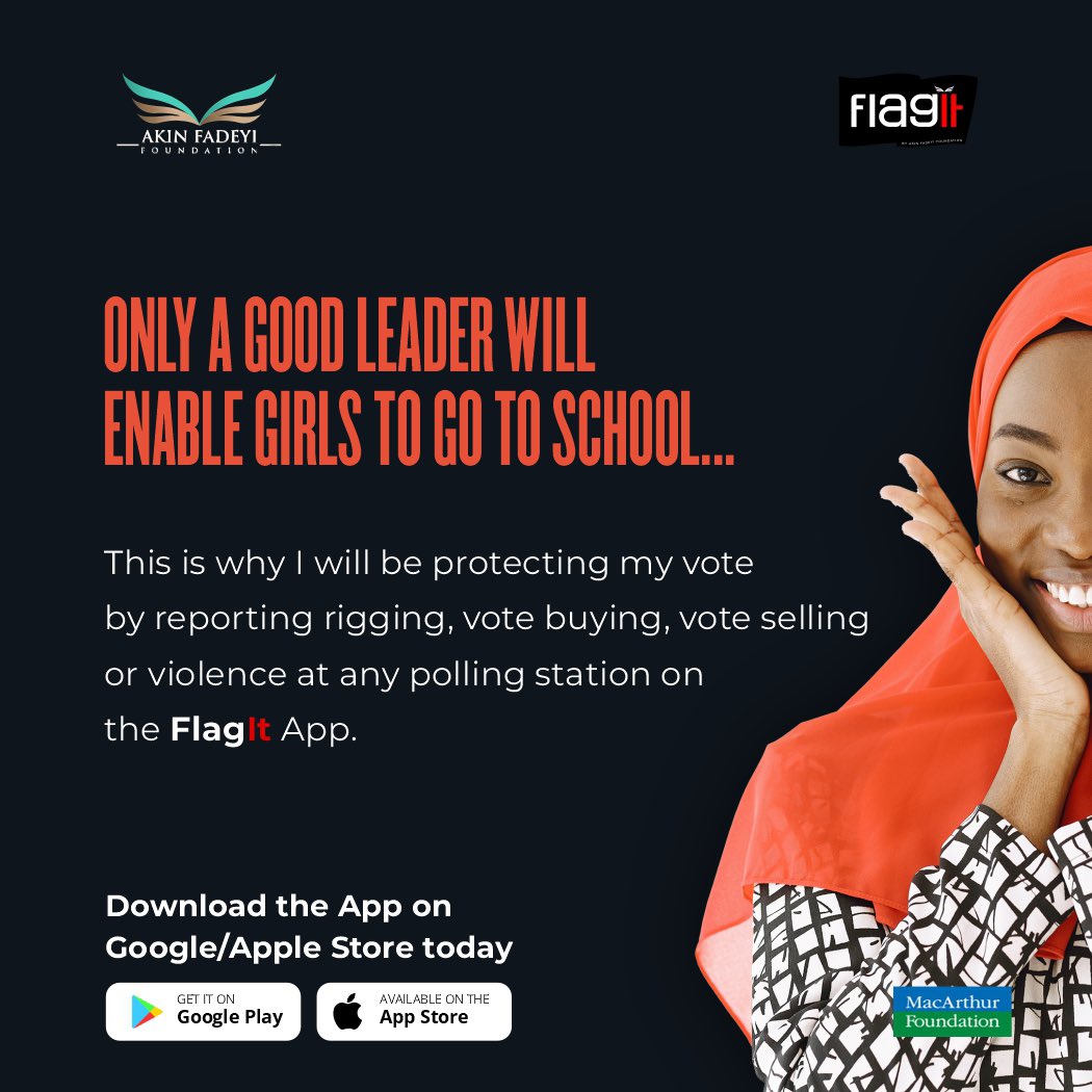 FlagIt_App on Twitter: "Nigeria’s general elections 2023, are in your hands. Report incidents at ...