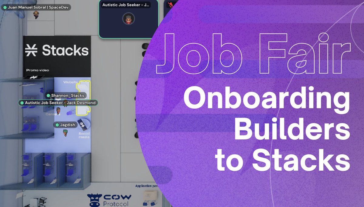 stacksfoundation.btc on Twitter: "The @Stacks Foundation is onboarding the next generation of # ...