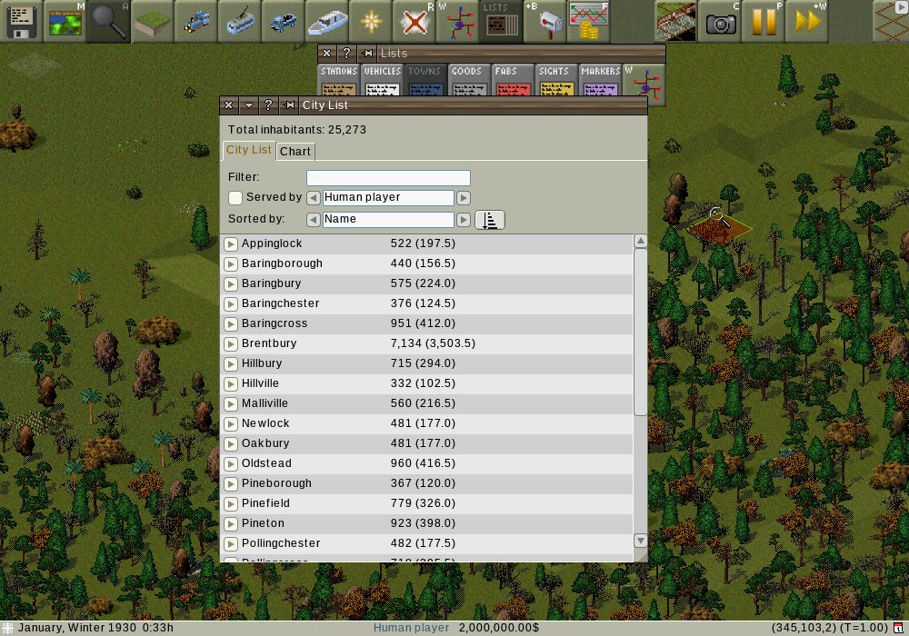 Simutrans on Twitter: "Continue beautification work in simutrans."