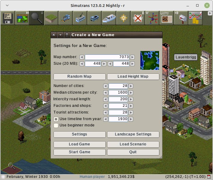 Simutrans on Twitter: "Continue beautification work in simutrans."