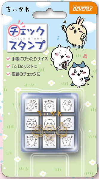 아미아미 on Twitter: "《치이카와(뭔가 작고 귀여운 녀석)》 스탬프 세트 "Good Job" 4종 세트 https://amiami.com/eng/detail ...