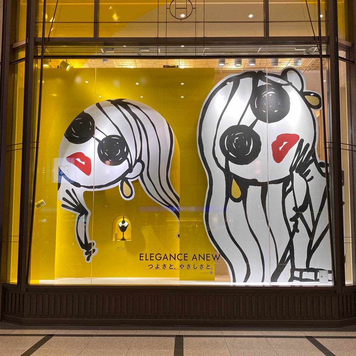 HANKYU EVENT on Twitter: "#コンコースウインドー が変わりました♪ 今回は「DAICHI MIURA」がこのためだけに描き下ろした『Josie』が登場し、これからの ...