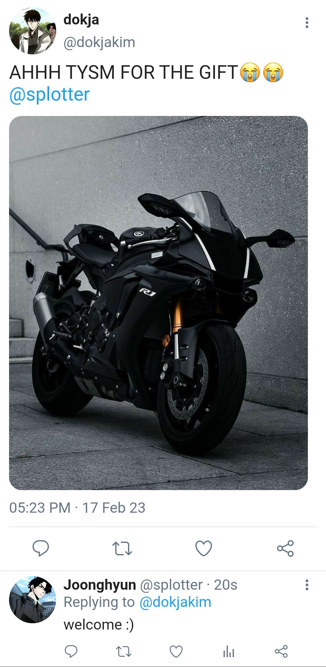 shan ️ on Twitter: "to love and to be loved a #joongdok socmed au wherein— YJH and KDJ already ...