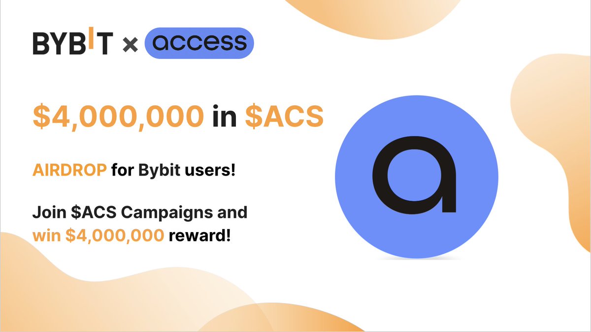 Bybit on Twitter: "🔥 Exclusively for #Bybit users! $4,000,000 worth of $ACS rewards just for you ...