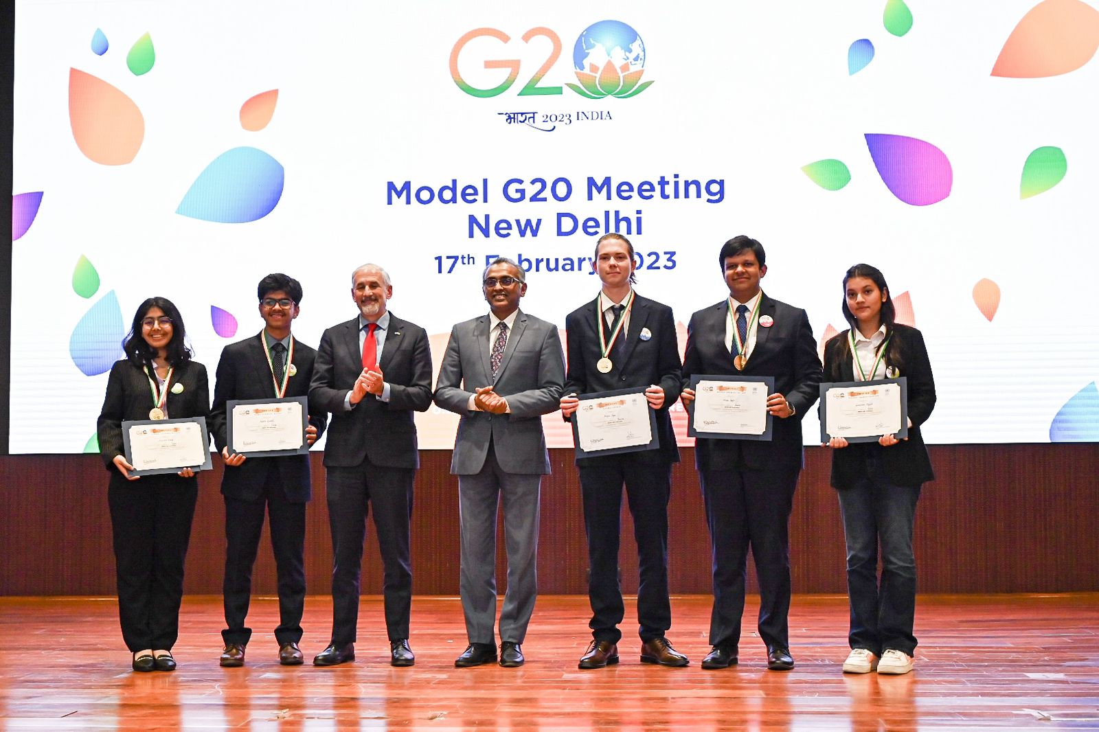 G20 India on Twitter: "Model G20 Meeting, organised under #G20India Janbhagidari initiative ...
