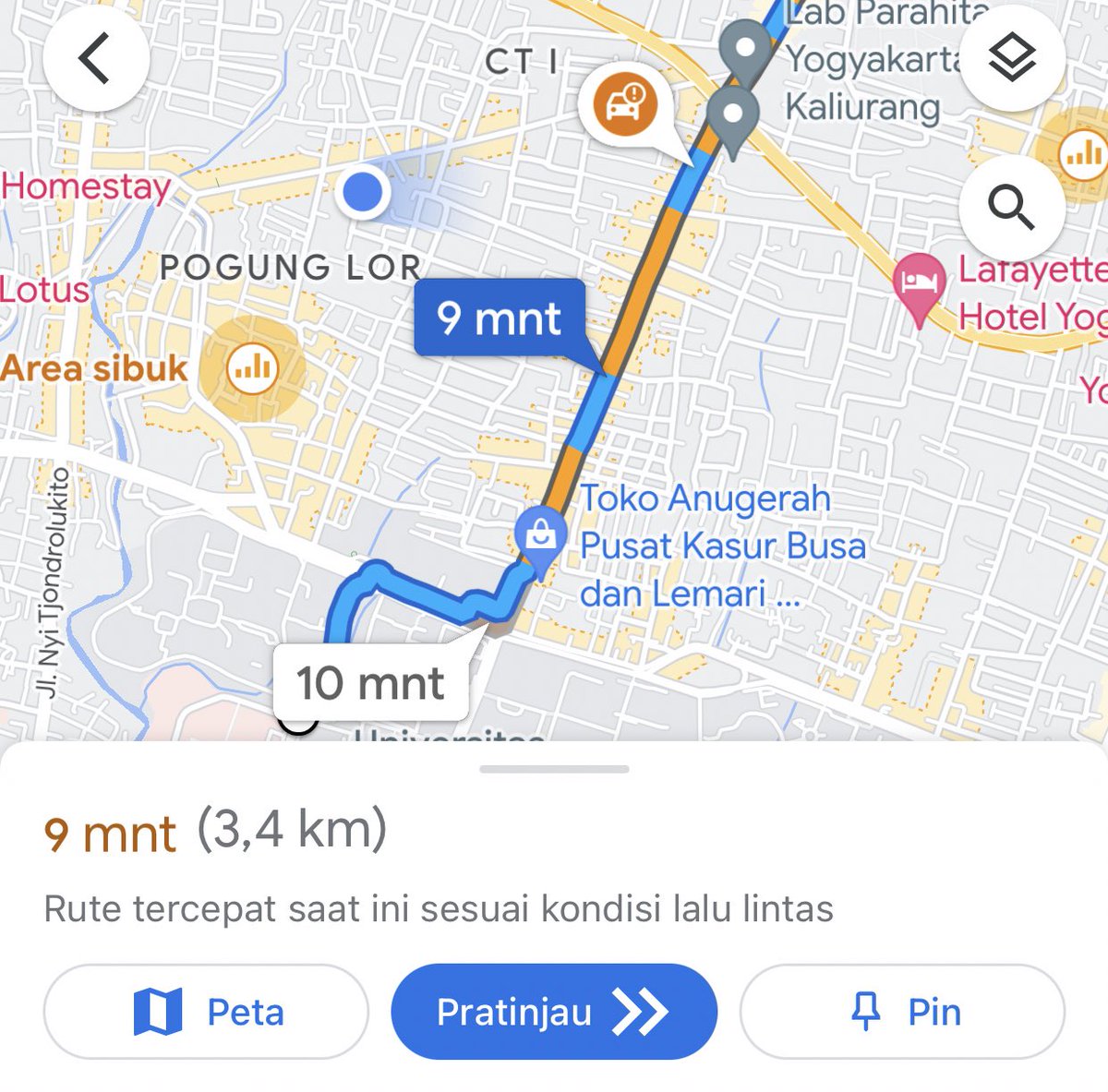 Belum Jadi Pamit • Tergantung Melon on Twitter: "ugm_fess wdyt jarak kos ke kampus segini? pgn ...