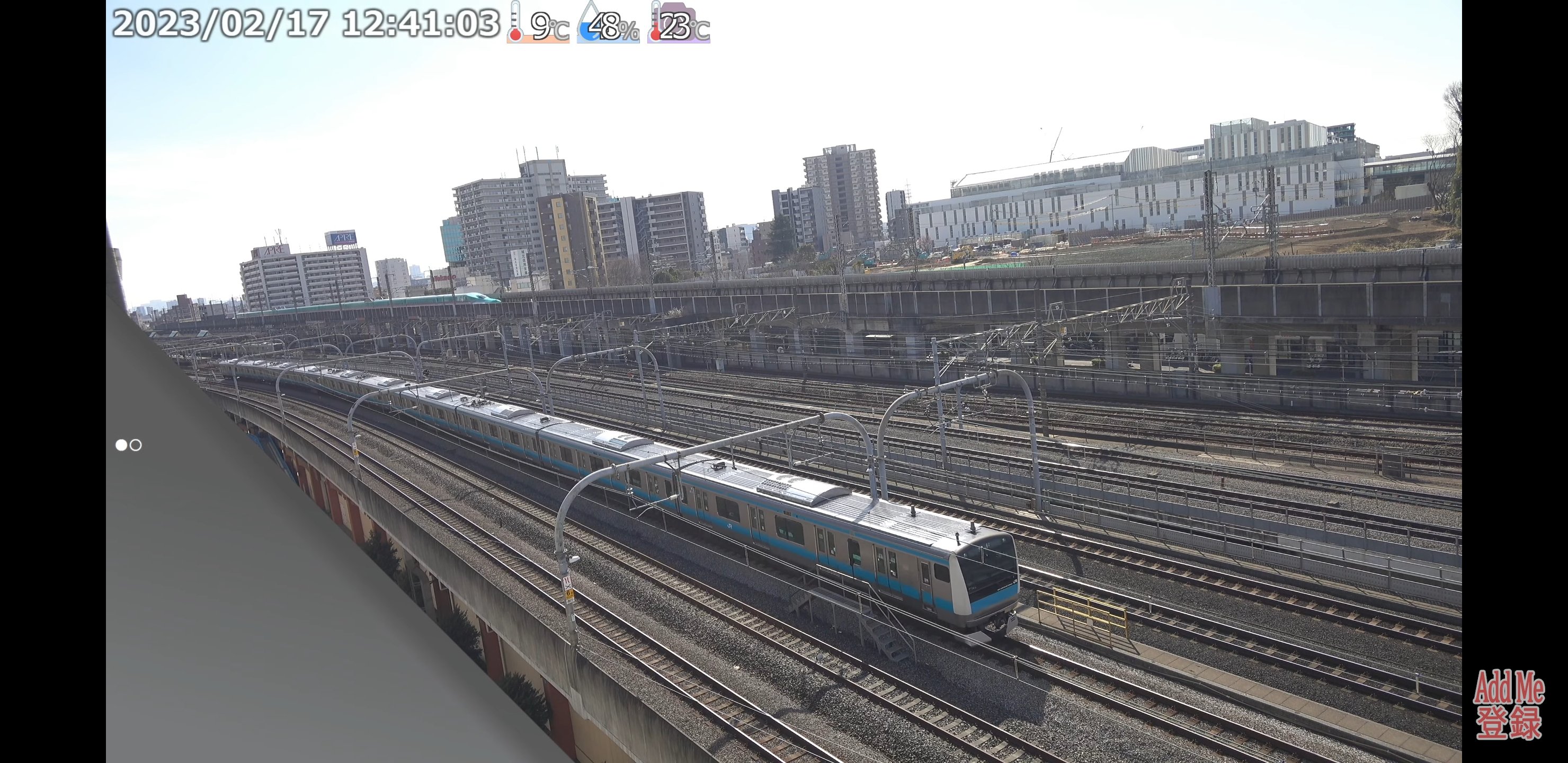 ピス on Twitter: "今日のスクショその③ ・E491系"East i-E"(高崎線検測→回送)計4枚 日暮里ライブより https://t.co/uZNBOaOyRc" / Twitter