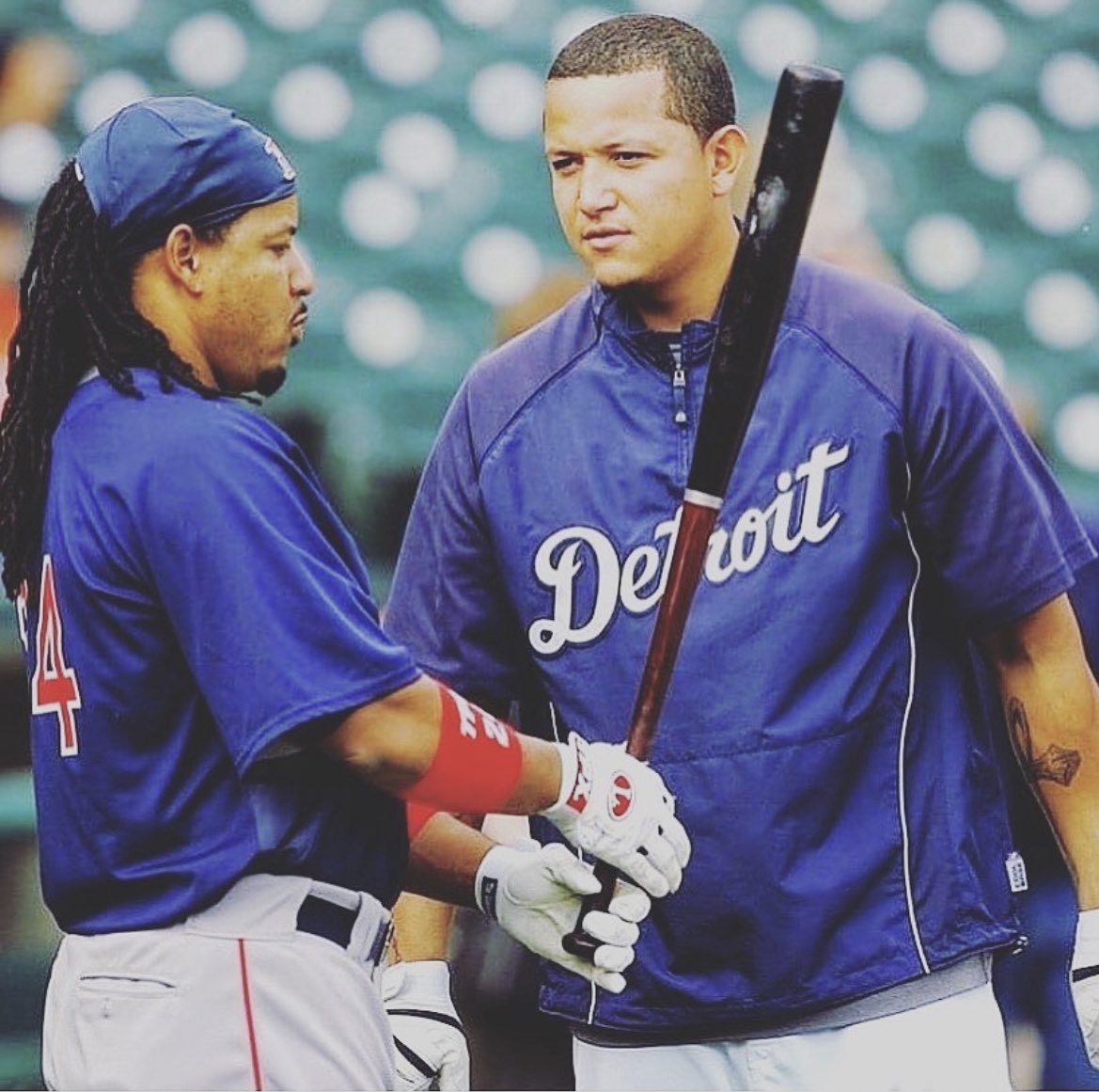 BaseballHistoryNut on Twitter: "RT @nut_history: Manny Ramirez and Miguel Cabrera"