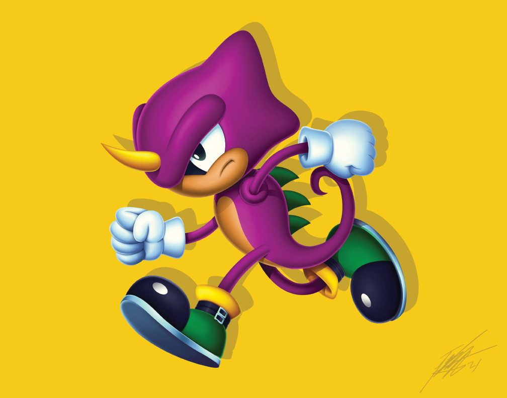 Classic Espio The Chameleon
