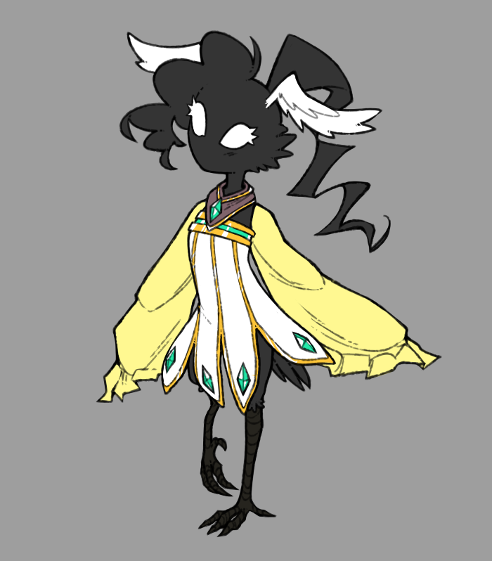 「My OC Elizabeth!! Bird with too much energy from my story 」☆ Blushily ☆の漫画