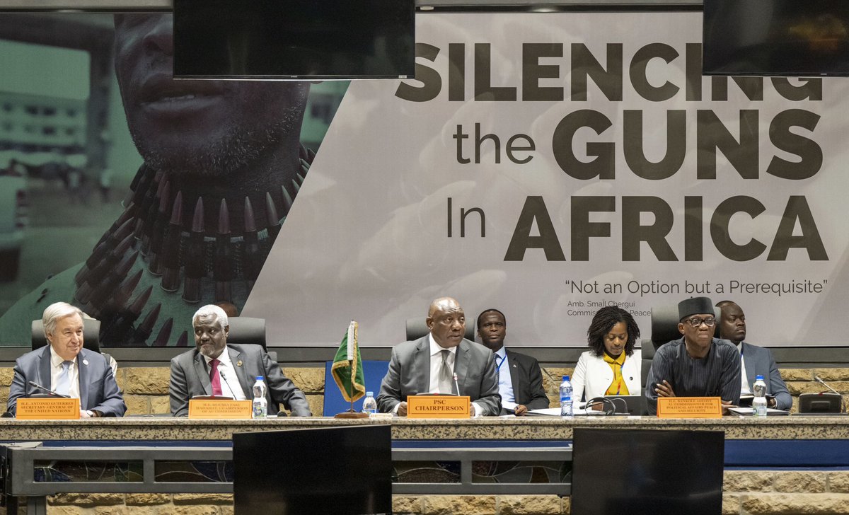 Presidency | Rwanda on Twitter: "President Kagame took part in a meeting of the AU Peace ...