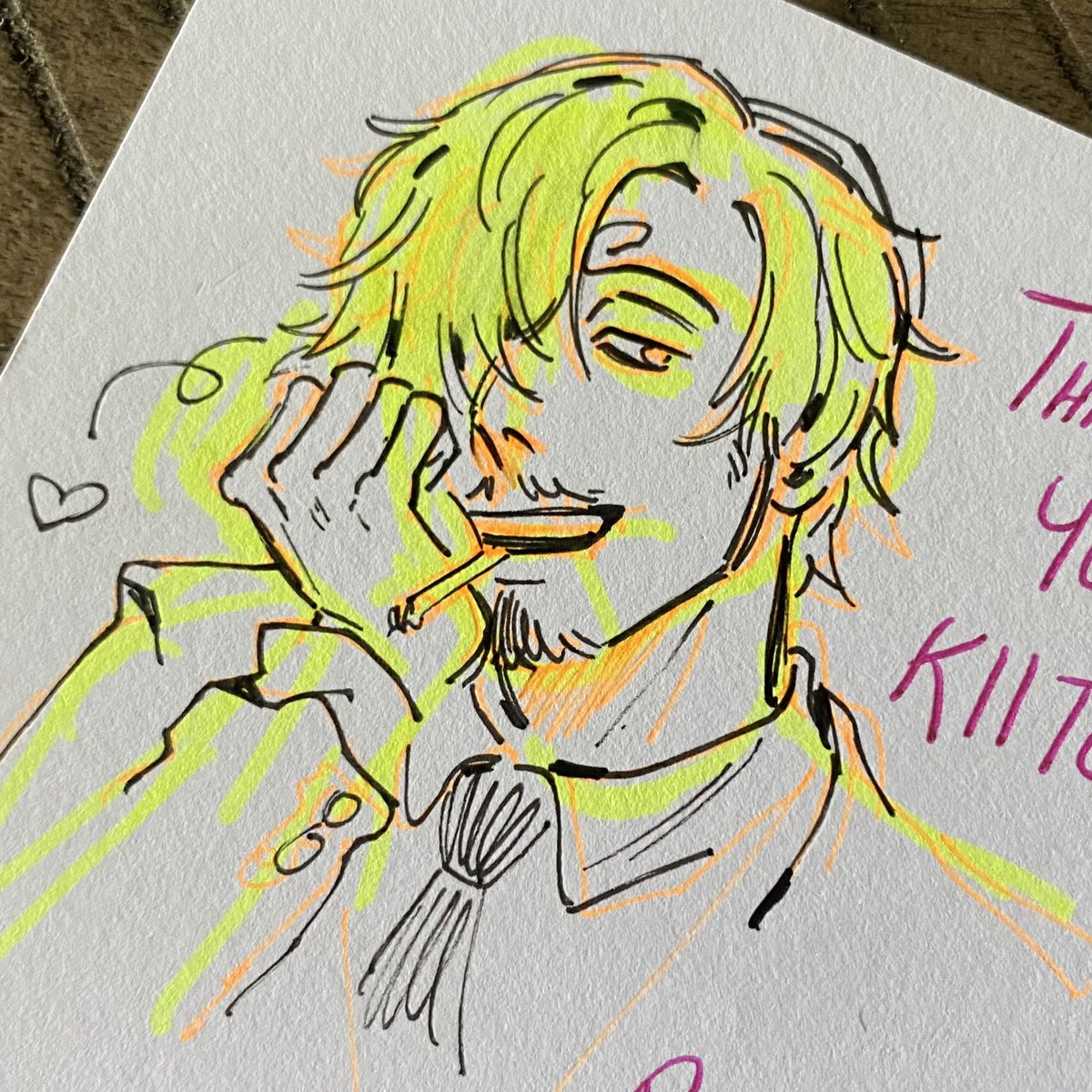 サンジ(ワンピース) 「Sanji doodles for friends 」|Roxy 💥のイラスト