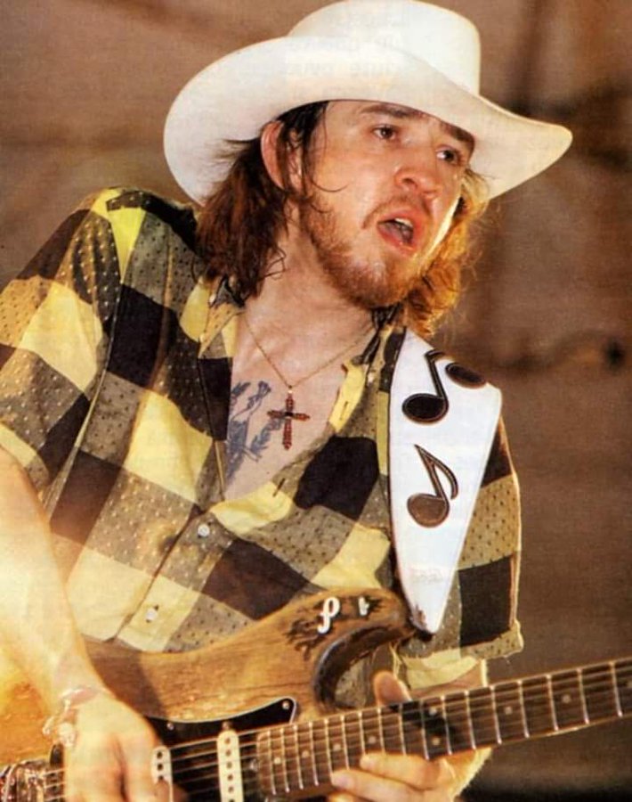 Stevie Ray Vaughan Without Hat