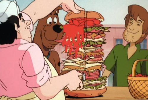 Scooby Doo Sandwich