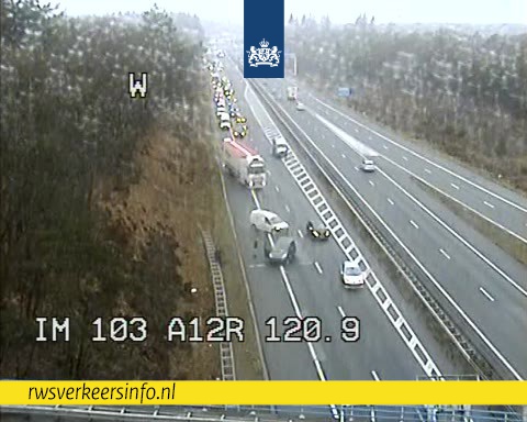 Rijkswaterstaat Verkeersinformatie on Twitter: "Op de #A12 is een ongeval gebeurd vanuit Utrecht ...