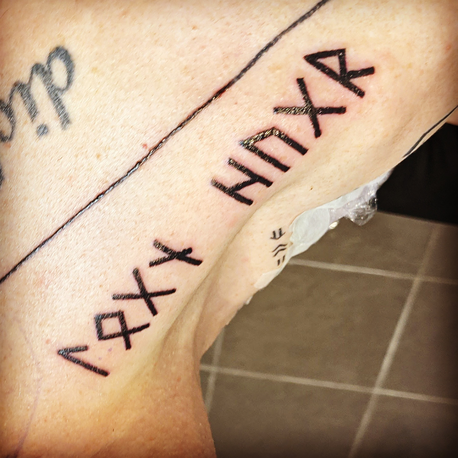 Nordic Runes Tattoo