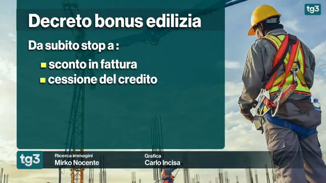Tg3 On Twitter Tensione Sul Superbonus Stop A Cessione Dei Crediti E