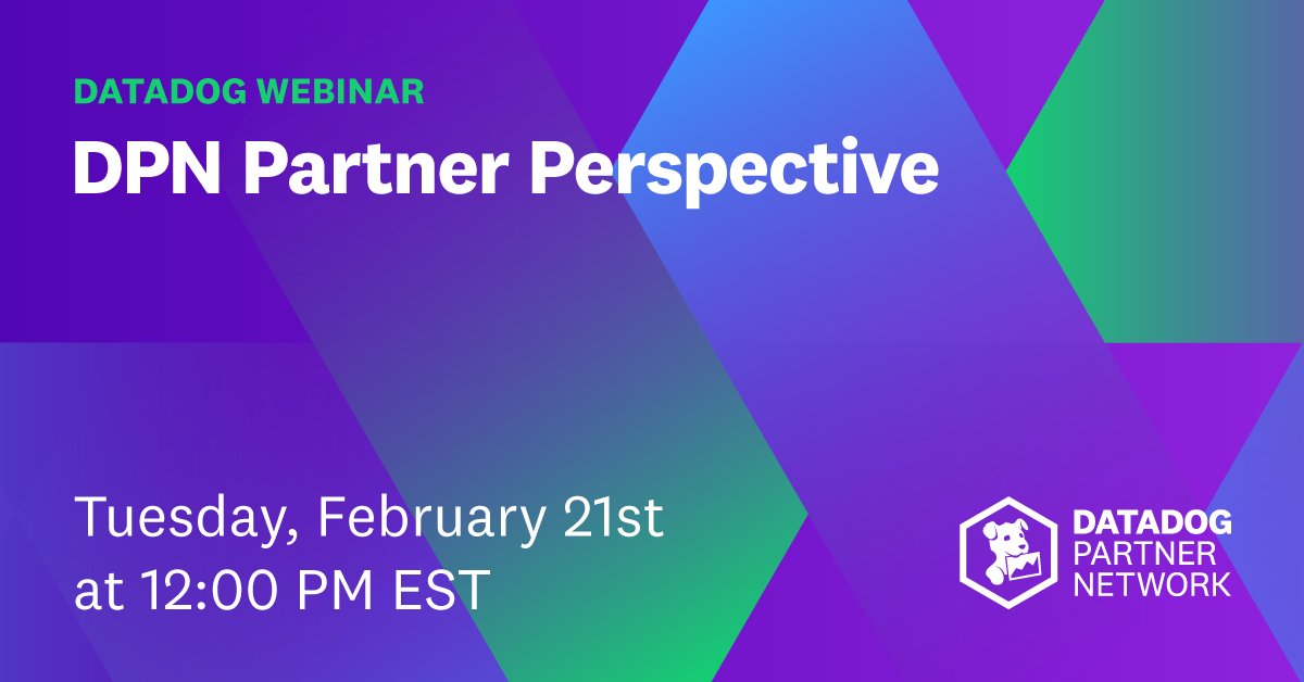 Datadog, Inc. on Twitter: Datadog, Inc. on Twitter: