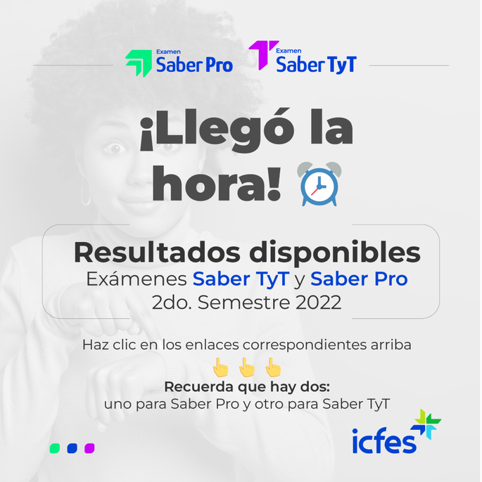 Icfes on Twitter: "¡Llegó el momento de saber cómo te fue en las pruebas de estado!😱 🟣Para ...