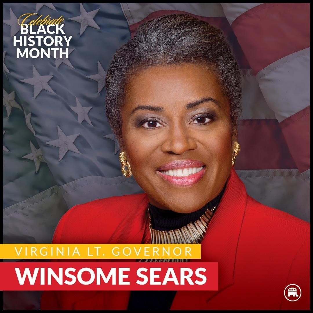 Gop On Twitter Winsome Sears Is The First Woman To Serve As Lt