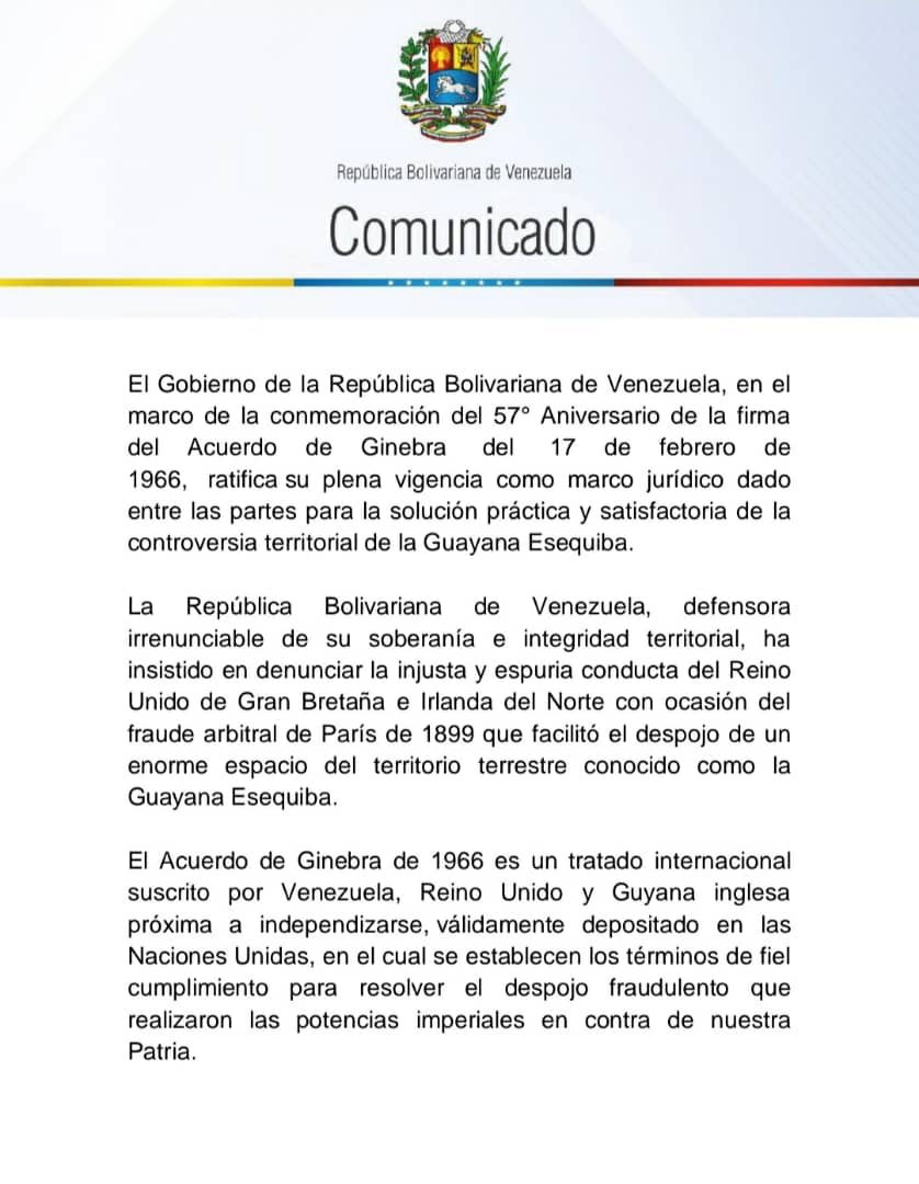 Radio Miraflores Lavozdelaverdad On Twitter Comunicado 📜 A 57 Años