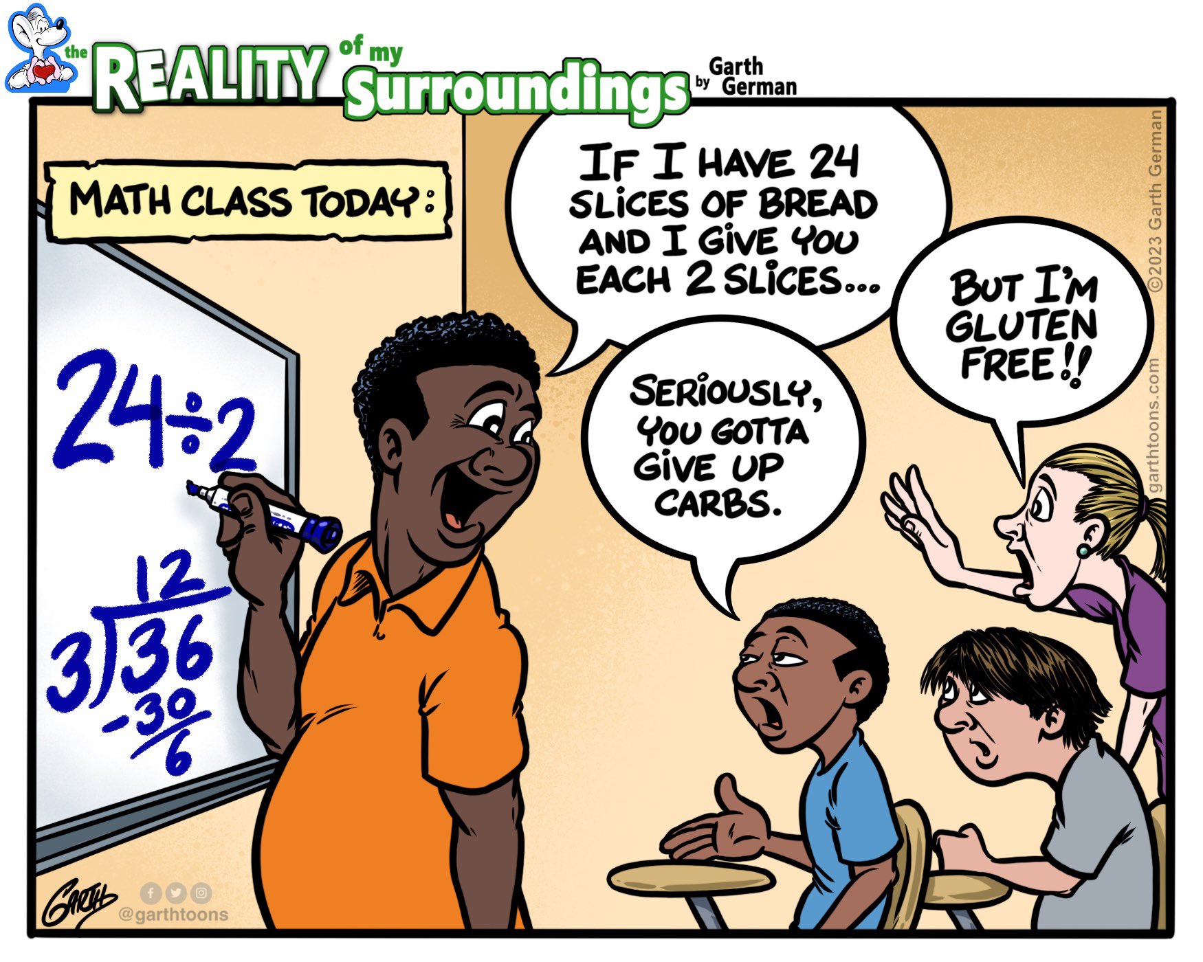 Math Class Cartoon