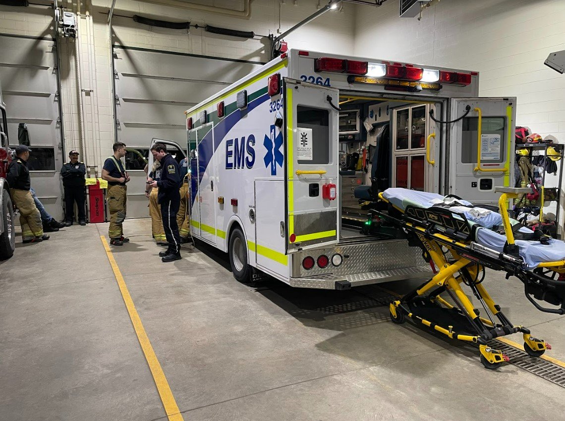 AHS EMS on Twitter: "#YourEMS took part in welcoming new recruits to ...