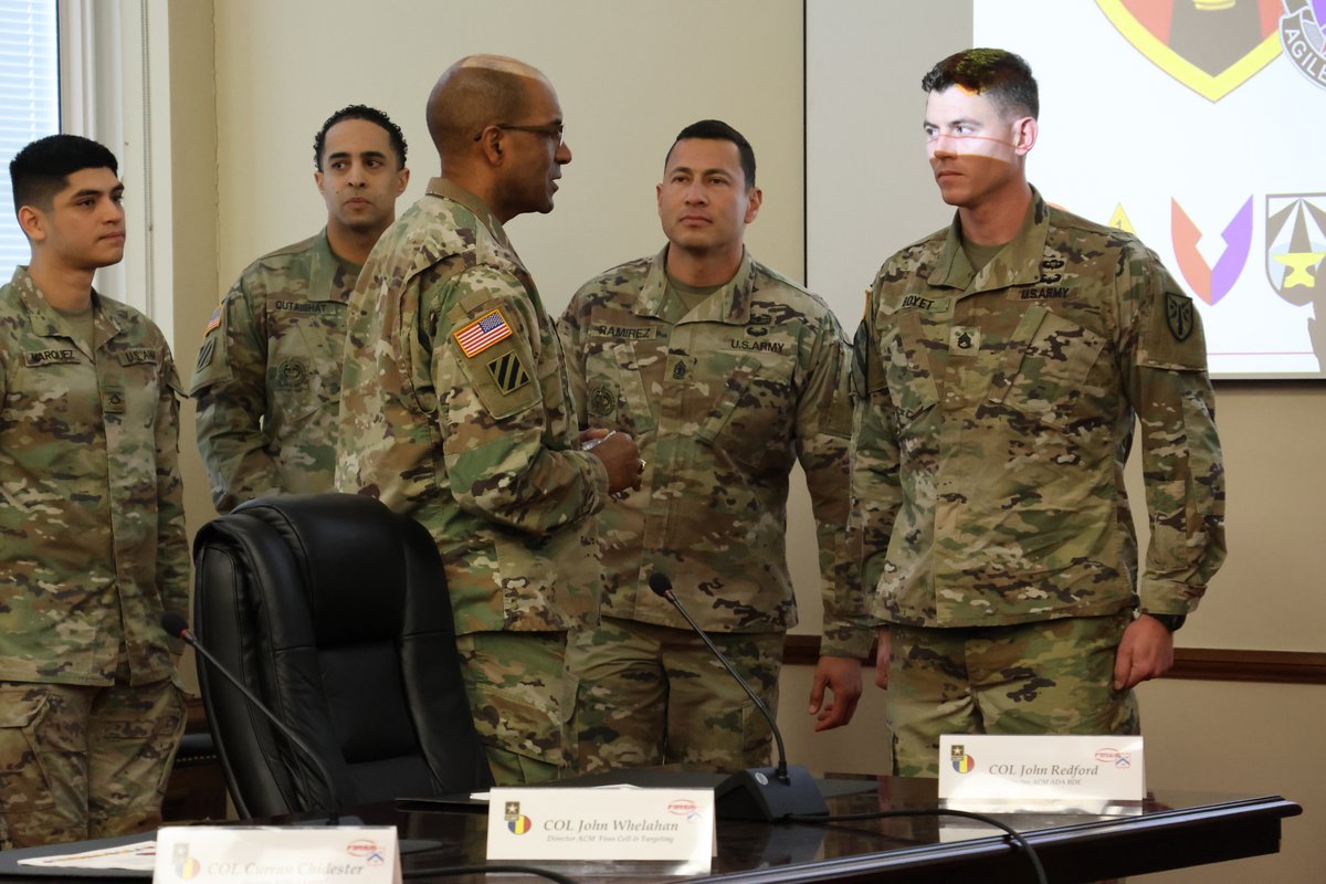 US Army Fort Sill on Twitter: "Gen. Gary Brito, TRADOC commanding general, visited the Patriot ...