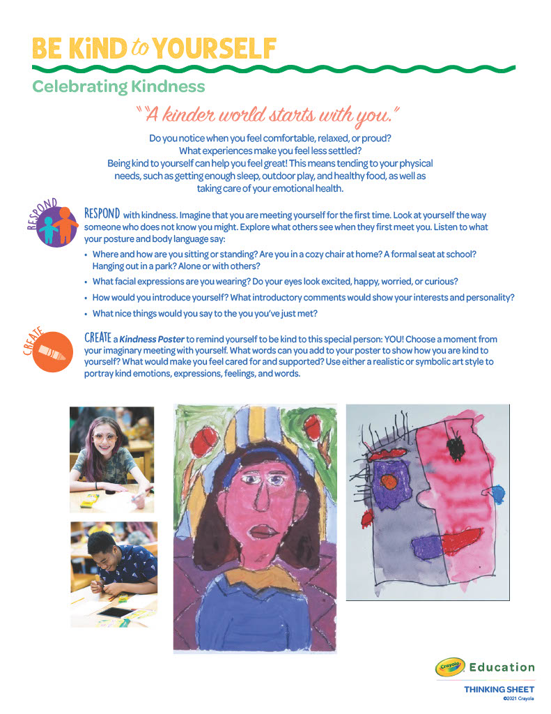 Crayola Education on Twitter: "Sometimes we become so focused on being ...