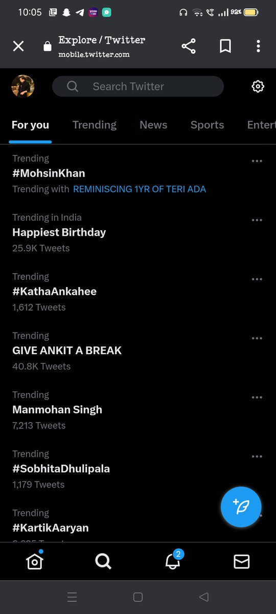 Pragati Maurya on Twitter: "Finally mujhe main list mein bhi dikh gya😍💃🏻 that too it's trending ...